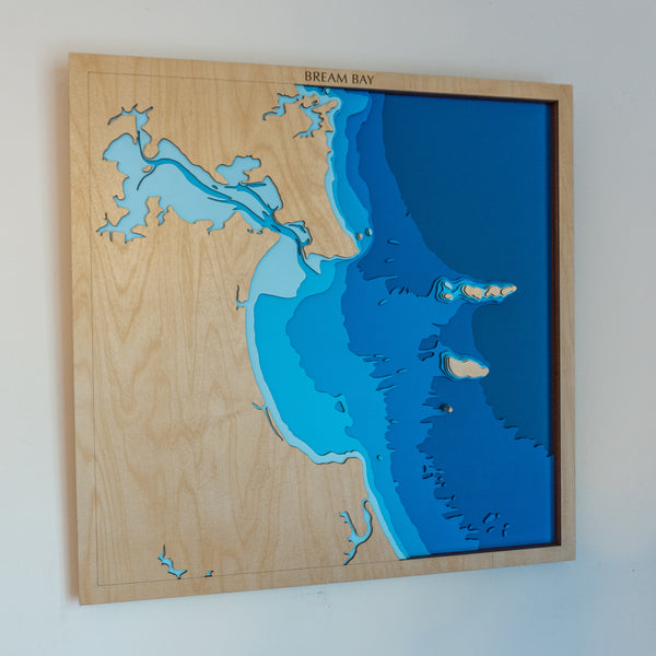 Bream Bay, Northland, New Zealand - Medium – Tide's Out Maps