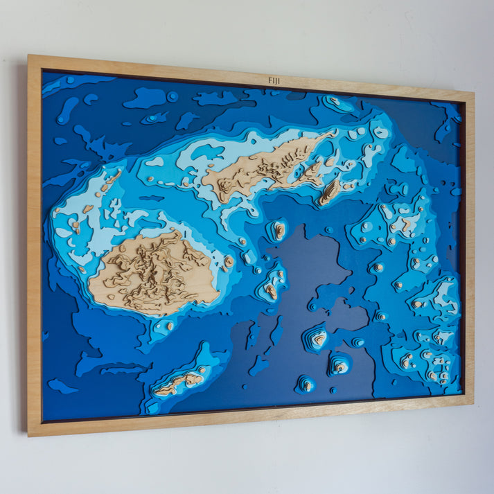Fiji, Pacific Islands - Large – Tide's Out Maps