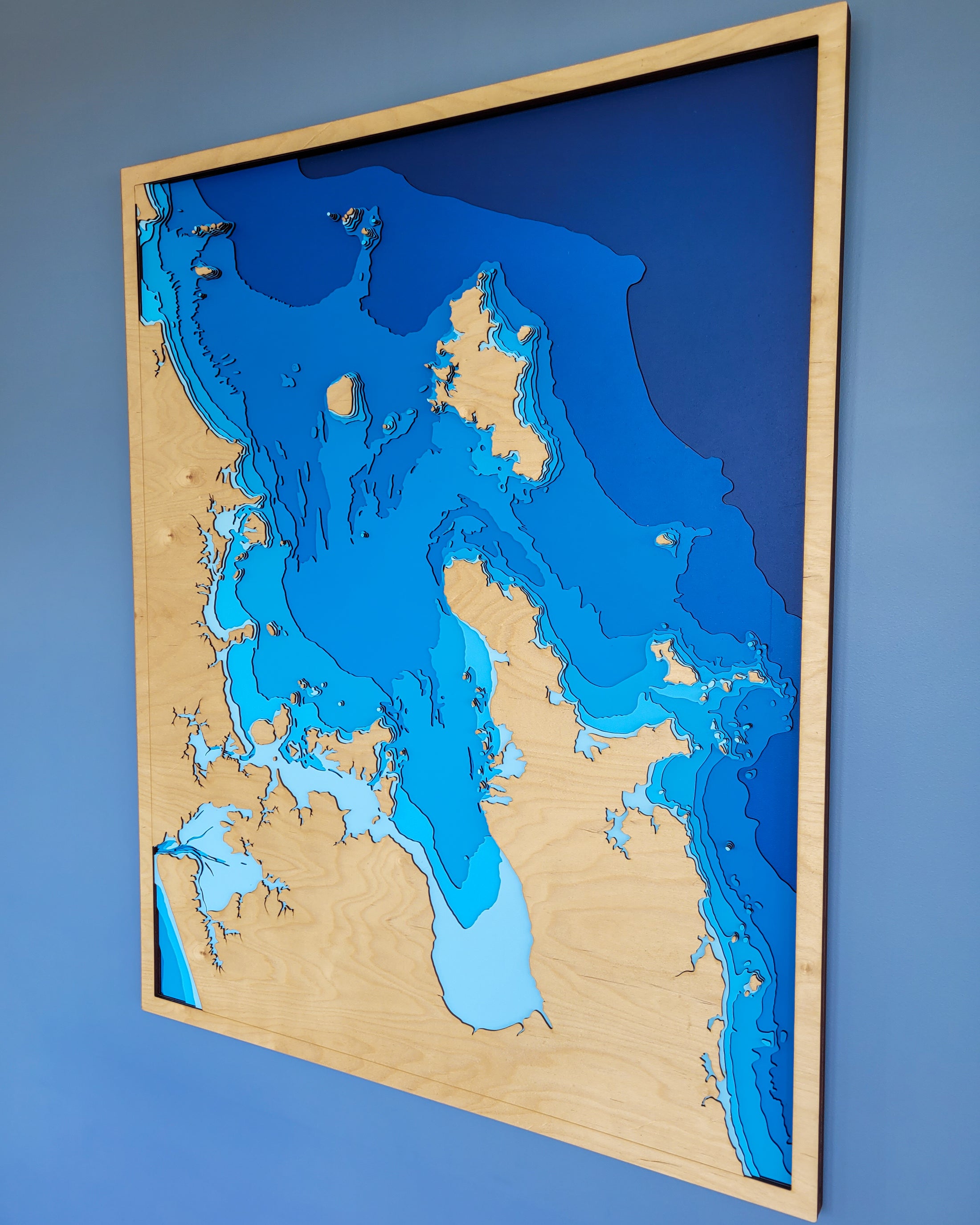 Tides Out Maps - Wider Hauraki Gulf, New Zealand - XL – Tide's Out Maps